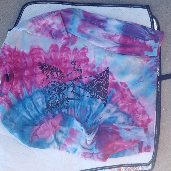 Hanes | Sweaters | Tie Dye Grim Fairy Reaper | Poshmark